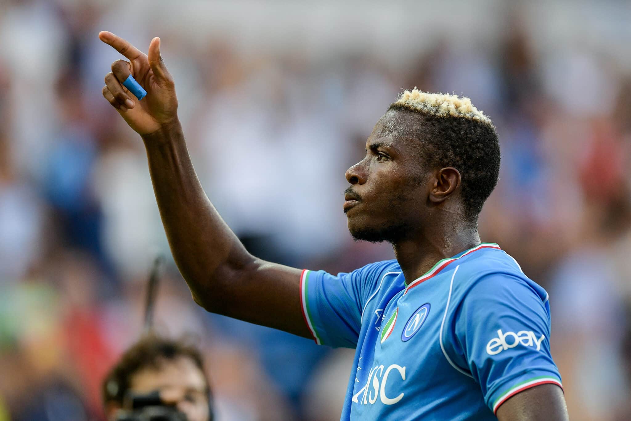 Osimhen: "Ho realizzato un sogno, grazie ai tifosi che mi spingono ad ...